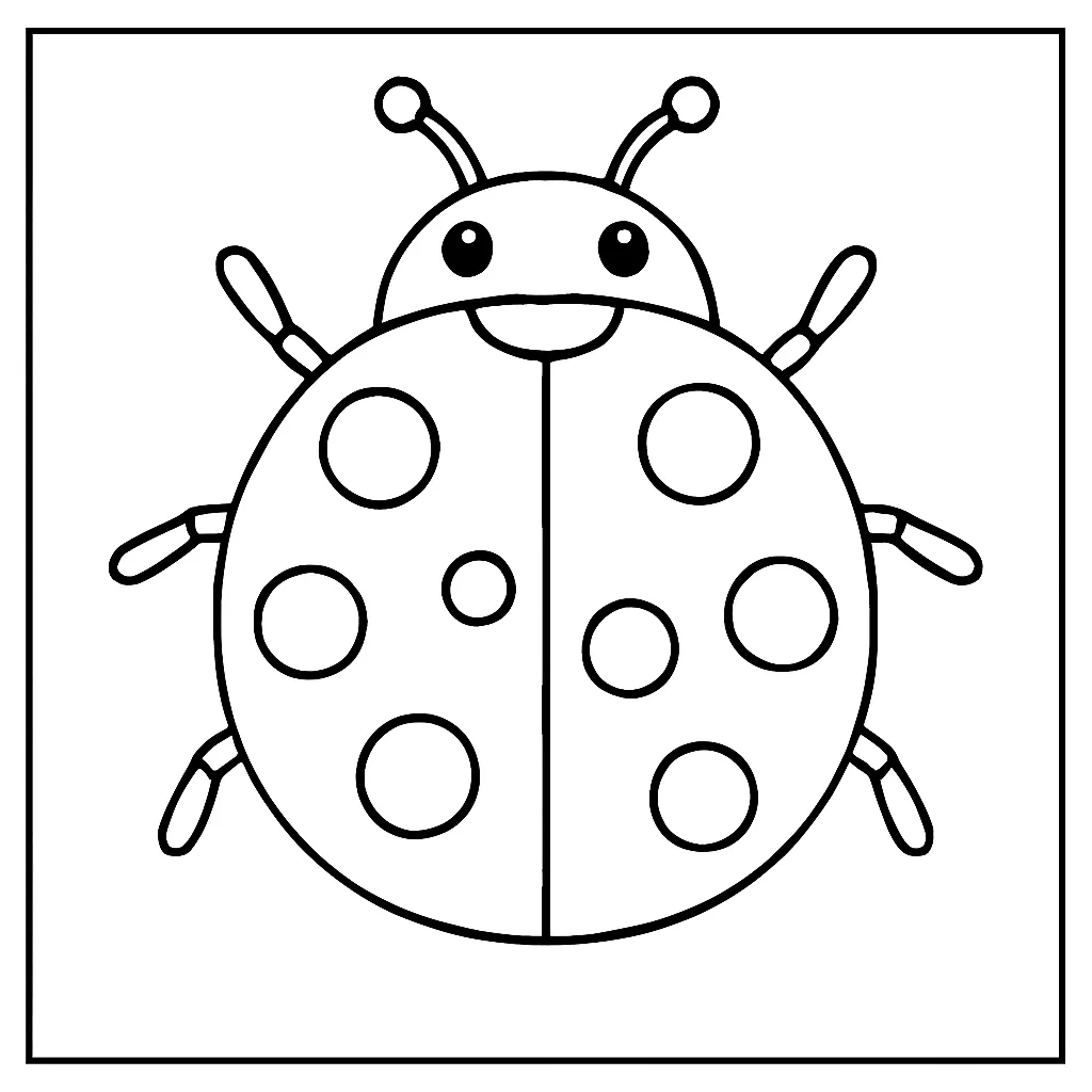 Ladybug Coloring Page – Free Printable for Kids - ColorPlanet
